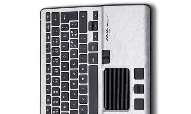 Ergonomic keyboard and mouse in one | Mousetrapper Alpha