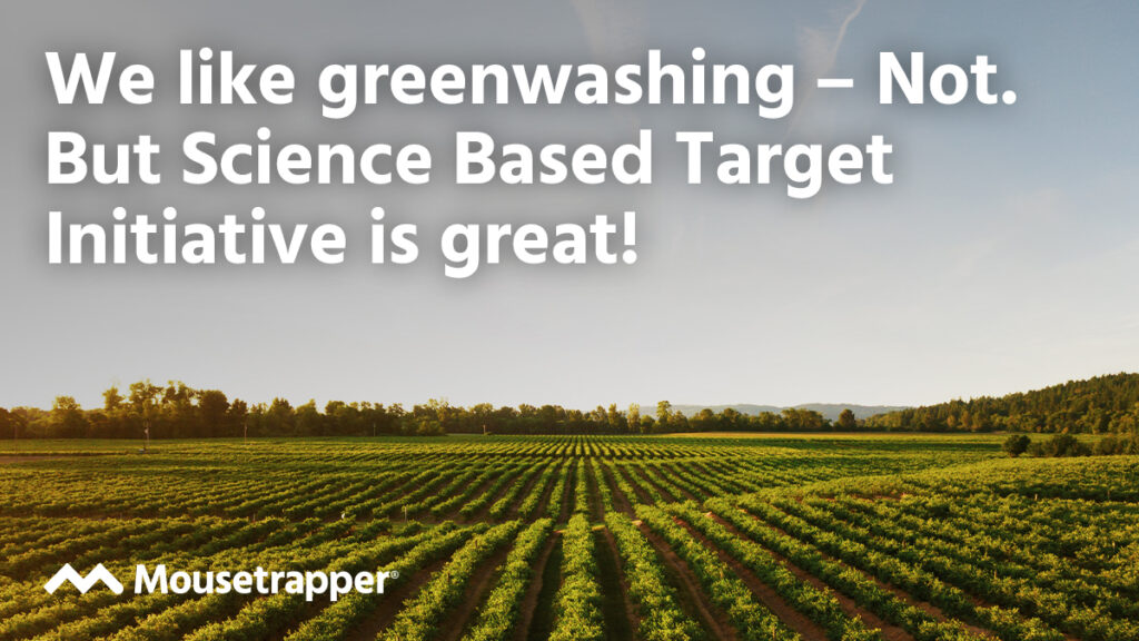 We like greenwashing – Not. But Science Based Target initiative is ...